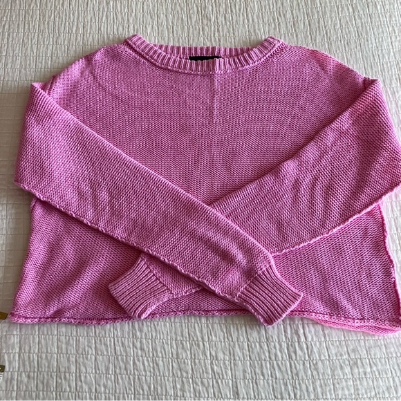 Cotton Candy | Sweaters | Barbie Pink Cotton Candy La Cotton Boxy ...